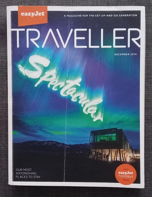 EASYJET (UK) 'TRAVELLER' airline inflight magazine (12 2019) £1.75 ...