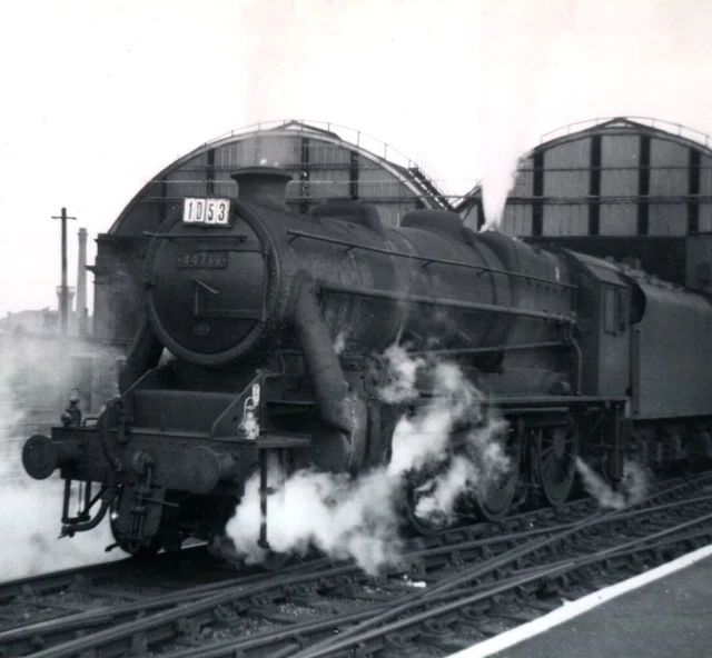 VINTAGE 44739 4-6-0 steam locomotive train photograph railway original ...