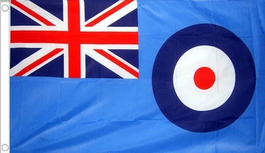 RAF ENSIGN FLAG 5' x 3' Royal Air Force British Military Armed Forces ...