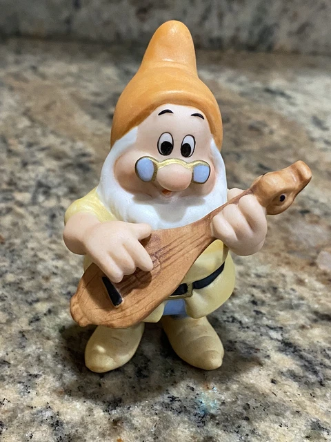 Vtg Disney Snow White Seven Dwarfs Porcelain Figurine Sri Lanka £14 26
