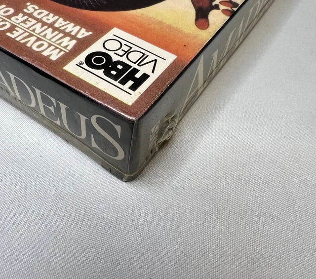 AMADEUS VHS SEALED HBO Video 8 Academy Awards Milos Forman Mozart 1984 ...