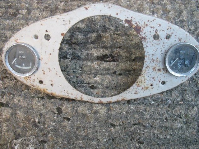 CLASSIC MINI AND Cooper mk1 Speedometer binnacle mounting plate with ...