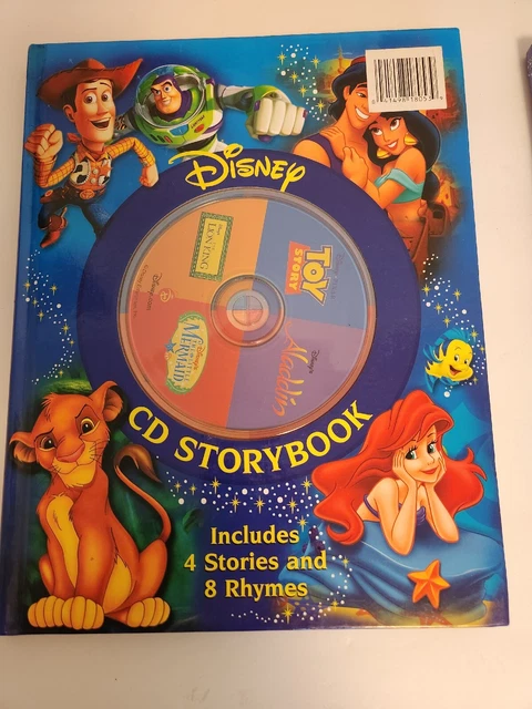 DISNEY PIXAR CD storybook Lot Of 4 New With Out Tags £32.96 - PicClick UK