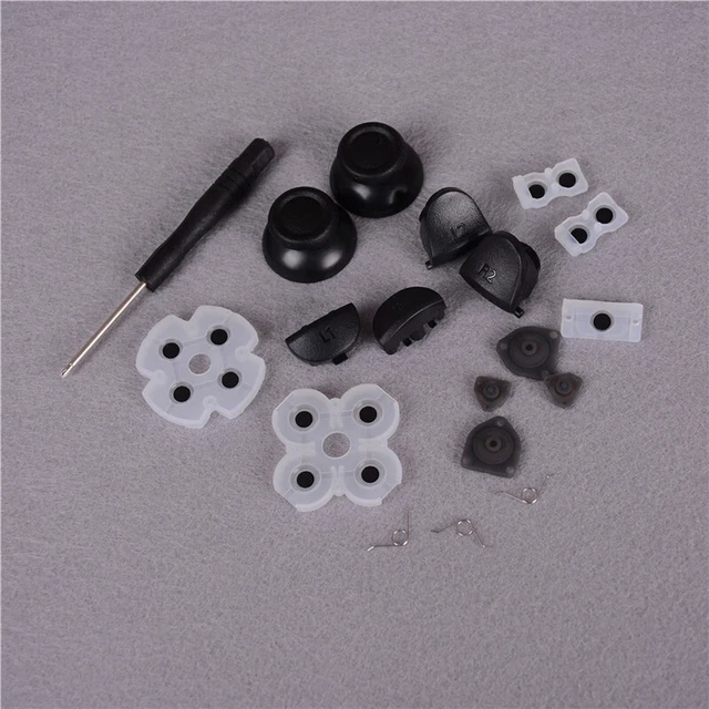 L1 R1 L2 R2 Trigger Button Conductive Rubber Repair Tool For PS4 ...