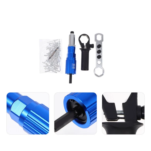 MULTI RIVET SET Tool Core-pulling Riveting Riveter Connector £39.99 ...