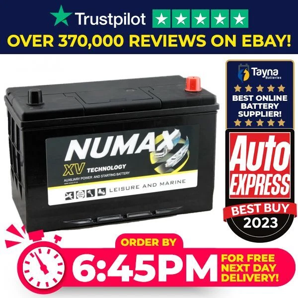 NUMAX CXV30HRMF SEALED Leisure Battery 12V 105Ah XV30HRMF £127.35 ...