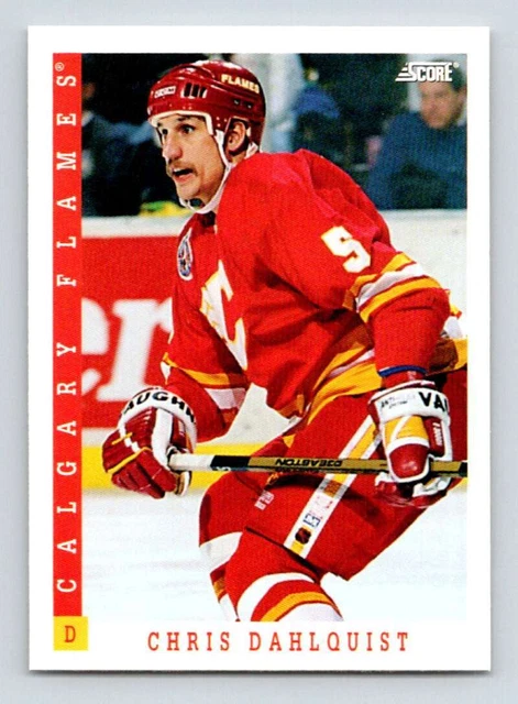 1993-94 SCORE CANADIEN #314 Chris Dahlquist Hockey Calgary Flames EUR 0 ...