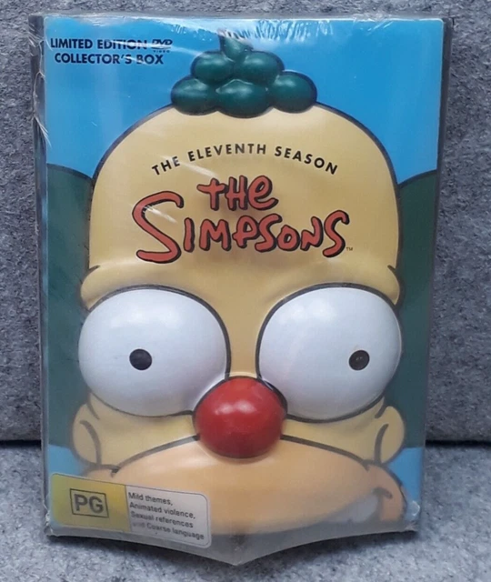 NEW: THE SIMPSONS Season 11 Limited Edition COLLECTOR'S BOX DVD Set R4 ...