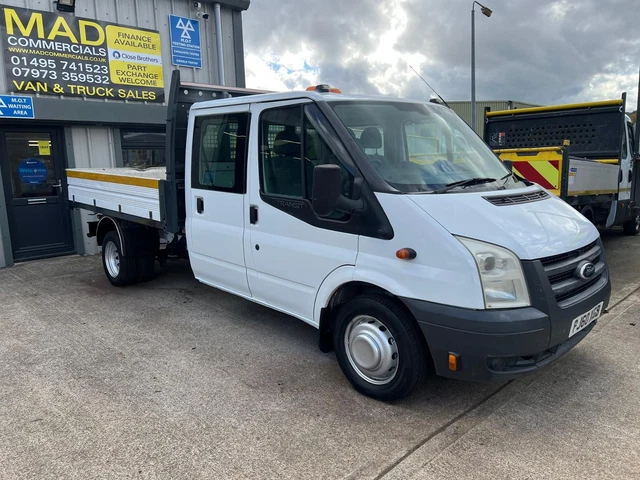 FORD TRANSIT T350 2.4tdi 115ps 6speed Crewcab Tipper 2011/60 ...