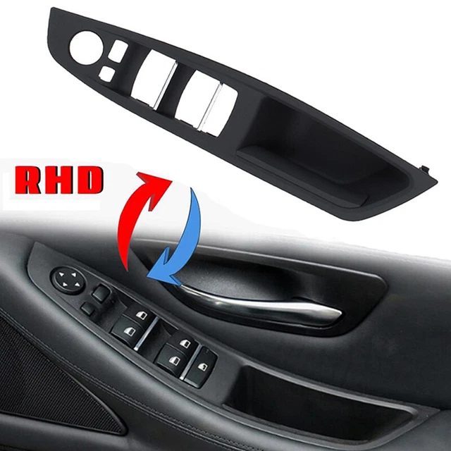 RH DRIVER SIDE Inner Door Panel Handle Pull Trim For BMW 520d 535d 2010 ...