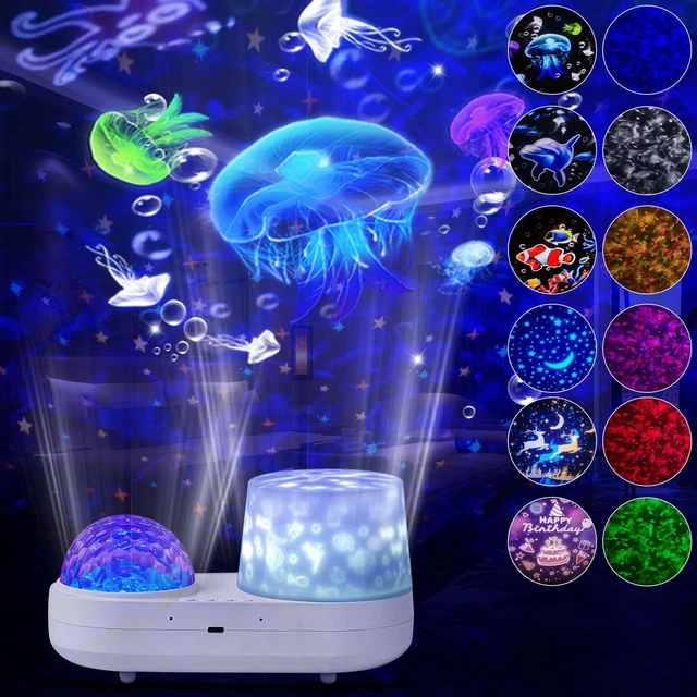ROMANTIC LIGHT PROJECTOR Ocean Projector Water Effect Plug In Night ...