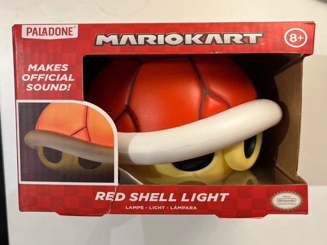 NINTENDO SUPER MARIO Kart Red Shell Light with Sound Lamp Night Decor ...