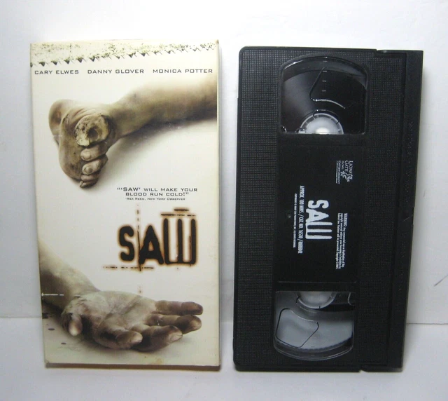 SAW VHS TAPE 2004 Horror £27.50 - PicClick UK