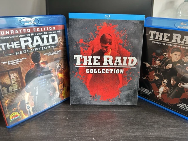 THE RAID COLLECTION Blu Ray US Release Region A w/ Slip Case EUR 27,97 ...
