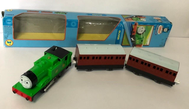 TOMY TRACKMASTER THOMAS And Friends Boxed Oliver With Coaches B72 £60. ...