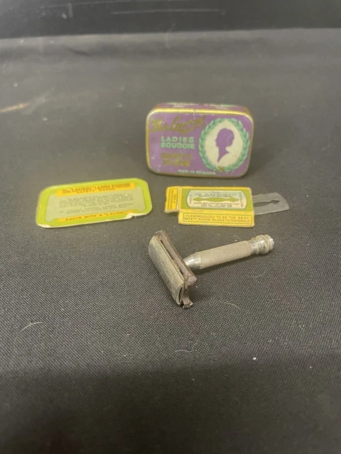 MINIATURE LAUREL LADIES Boudoir Safety Razor Vintage 1930S EUR 11,65 ...