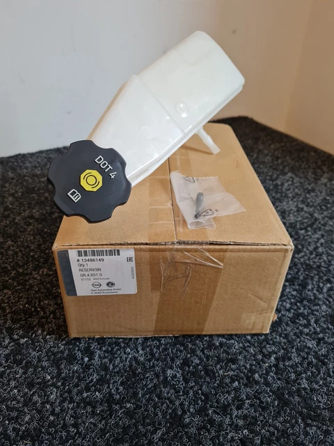 ORIGINAL OPEL ASTRA K Bremsflüssigkeit Behälter DOT 4 13486149 Neu EUR ...