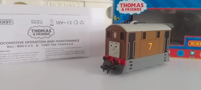 HORNBY R9046 TOBY the tram engine number 7 thomas and friends OO gauge ...