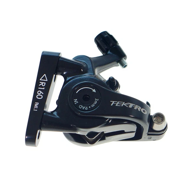 TEKTRO MD-C550 FLAT Mount Mechancial Road Disc Brake Caliper Front/Rear ...