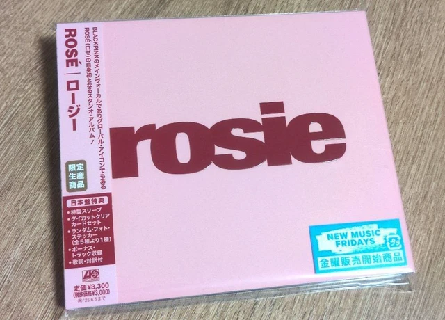 BLACKPINK ROSE ROSIE rosie CD JP Édition limitée POB avec photocard ...