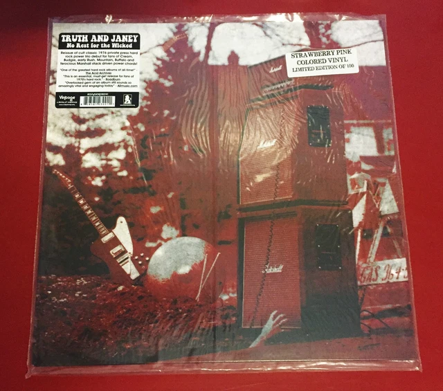 TRUTH AND JANEY No Rest for the Wicked LP '76 private press LTD 100 ...