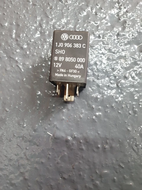 VW AUDI RELAY 409 Audi TT FUEL PUMP RELAY 3.2 V6 MK1 8N 1J0906383C £9. ...
