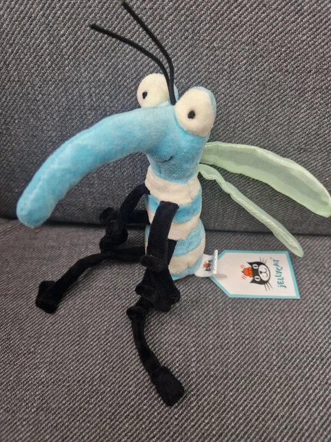 JELLYCAT FUNKY BUG Blue & White New with Tags £25.00 - PicClick UK