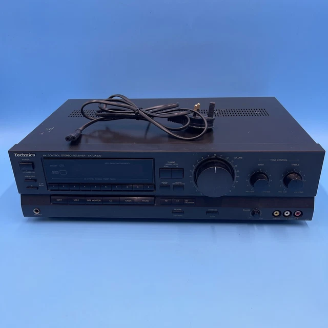 TECHNICS SA-GX230 AV Control Stereo Receiver Amplifier - UNIT ONLY ...