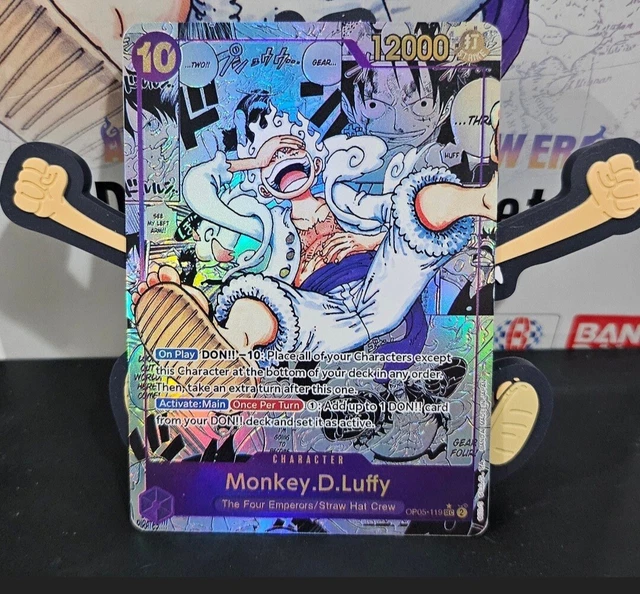 ONE PIECE EXTREME Proxy Custom Card Monkey D Luffy OP05-119 English ...