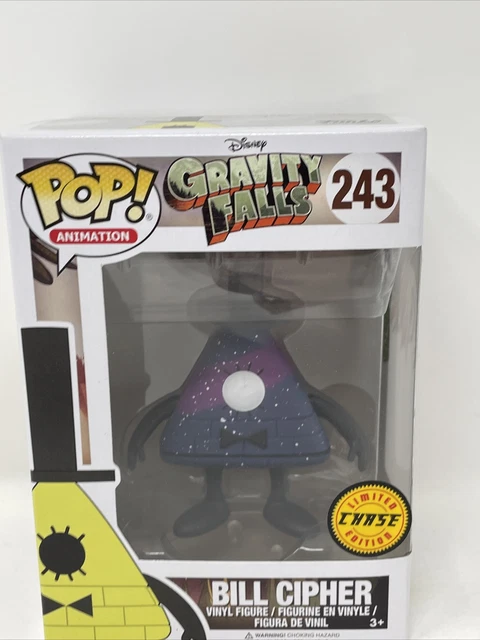 FUNKO POP! ANIMATION Disney Gravity Falls Bill Cipher Chase 243 with ...