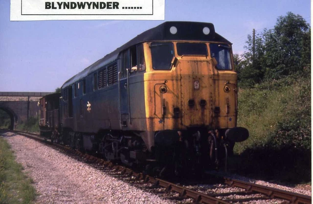 BRITISH RAILWAY PHOTOGRAPH CLASS 31 No 31210 AT THE SITE OF ISLIP ...