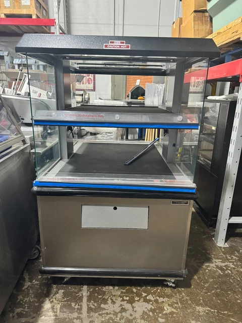 CUSTOM DELI, ISLAND Hot Food Merchandiser Self-Service Heated DILW4H ...