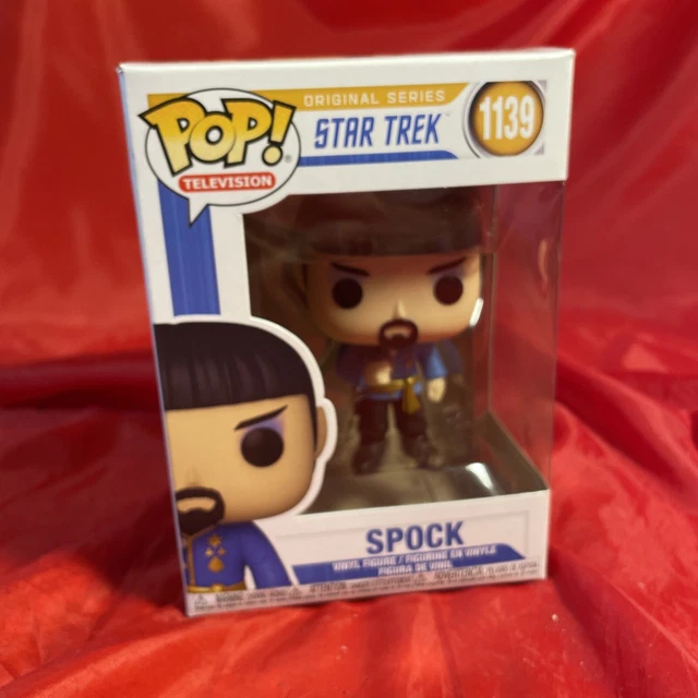 FUNKO POP! STAR Trek Spock 1139 Television Original Series Vinyl Figure ...