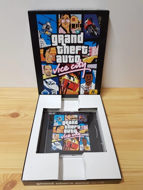 GTA VICE CITY Grand Theft Auto Vice City PC Big Box EUR 17,99 - PicClick FR