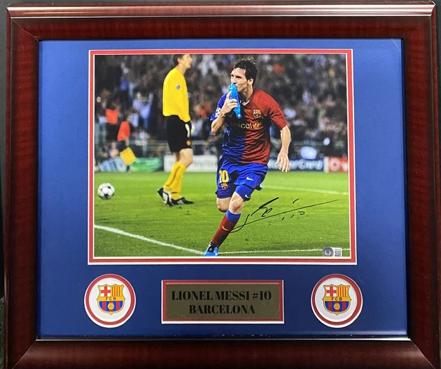 Lionel Messi Signed Photo FOR SALE! - PicClick UK