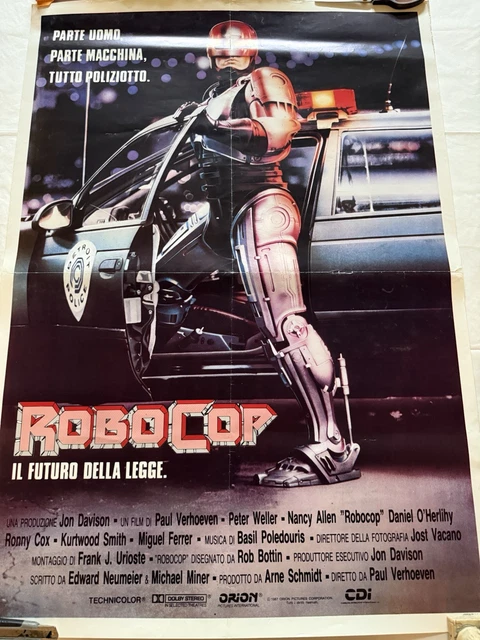 MANIFESTO CINEMA ROBOCOP 70x100 EUR 8,07 - PicClick IT