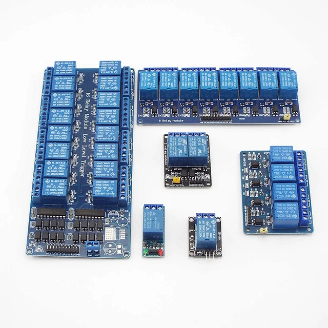 1 2 4 8 Channel 5V 12V Relay Module Board For Arduino Raspberry Pi ARM ...