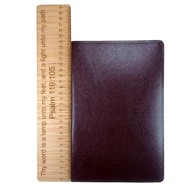 KJV BIBLE OLD Scofield Study Classic Edition Bonded Leather Burgundy ...