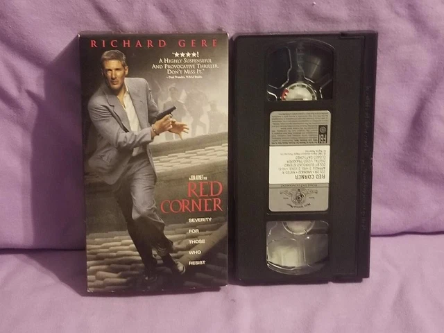 RED CORNER VHS Tape MGM - Richard Gere £0.79 - PicClick UK