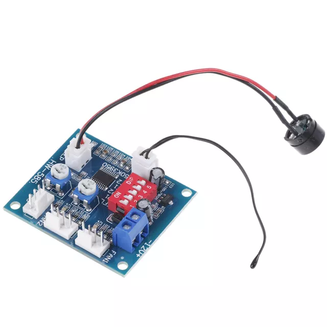 Dc 12v Pwm Pc Cpu Fan Temperature Control Speed Controller Moduley