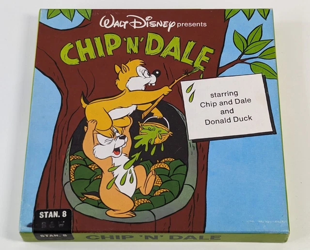CHIP 'N' DALE Walt Disney Standard 8mm Film starring Donald Duck £14.99 ...