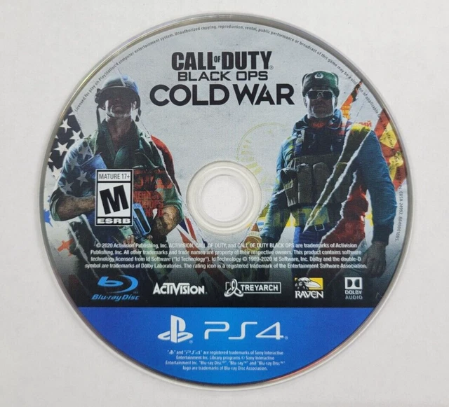 CALL OF DUTY: Black Ops Cold War (Sony PlayStation 4, 2020) PS4 - Game ...
