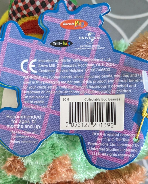 CBEEBIES WHERE'S BOO Plush - Series 2 - Rare Collectable £37.95 ...