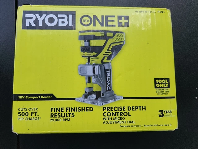 RYOBI ONE+ 18V Lithium-ion Cordless Fixed Base Trim Router (Tool-Only ...