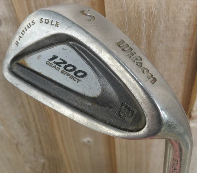CLUB DE GOLF Wilson Radius Sole 1200 Gear Effect Number S bon état EUR ...