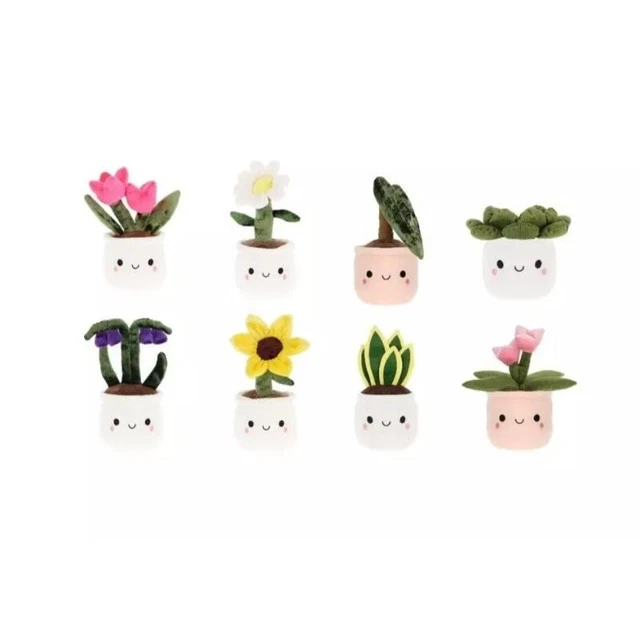 KEEL TOYS PLANT Bobballs Kawaii Cute Gift Plush Soft Toy 12cm Succulent ...
