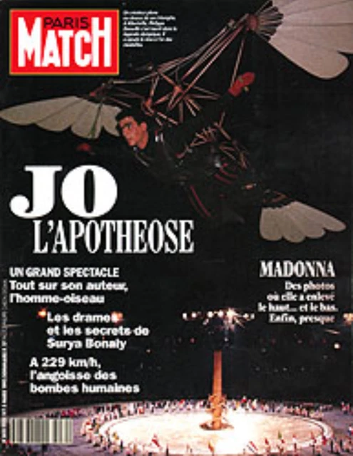 PARIS MATCH N° 2232 du 5 mars 1992 - Les J.O. d’Albertville / Sylvester ...
