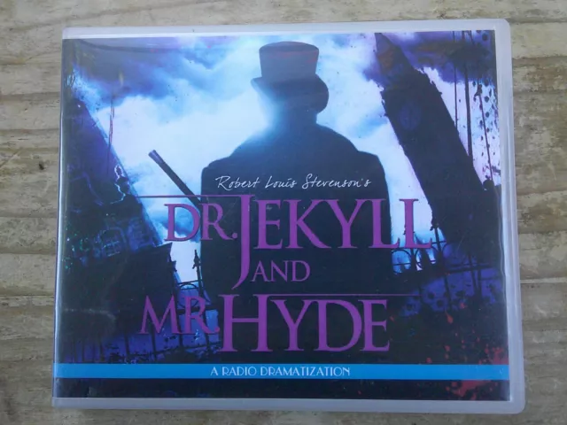 DR. JEKYLL AND MR. HYDE 2x CD AUDIOBOOK JERRY ROBBINS COLONIAL RADIO PLAYERS £8.99 - PicClick UK