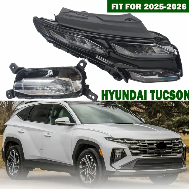 FOR HYUNDAI TUCSON 2025-2026 LED Daytime Running Light Headlight ...