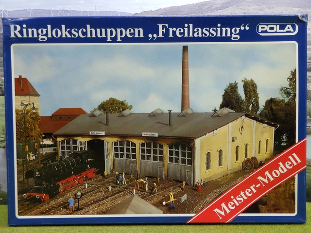 POLA 670 H0 Ringlokschuppen Freilassing Bausatz in OVP (JW) D0017 EUR ...